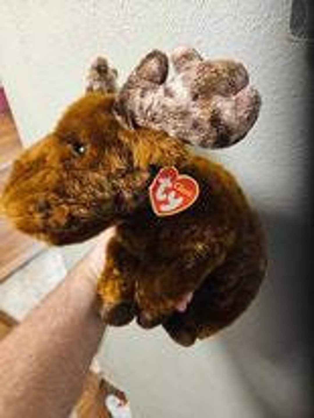 Vintage TY Classic Melvin the Moose - Etsy