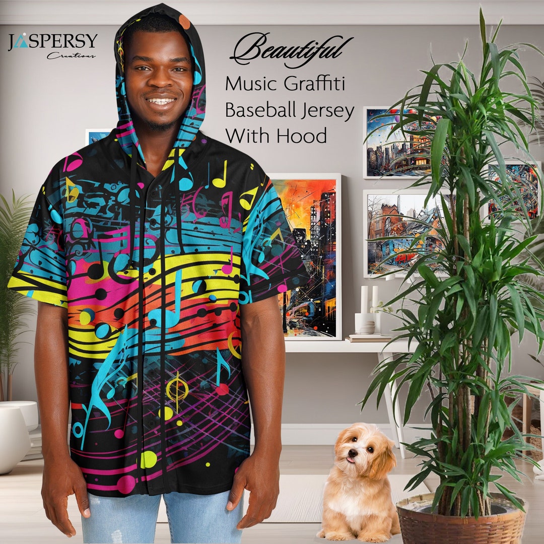 Street Pop Art, Street Art Style, Baseball Jersey With Hood, Graffiti ...