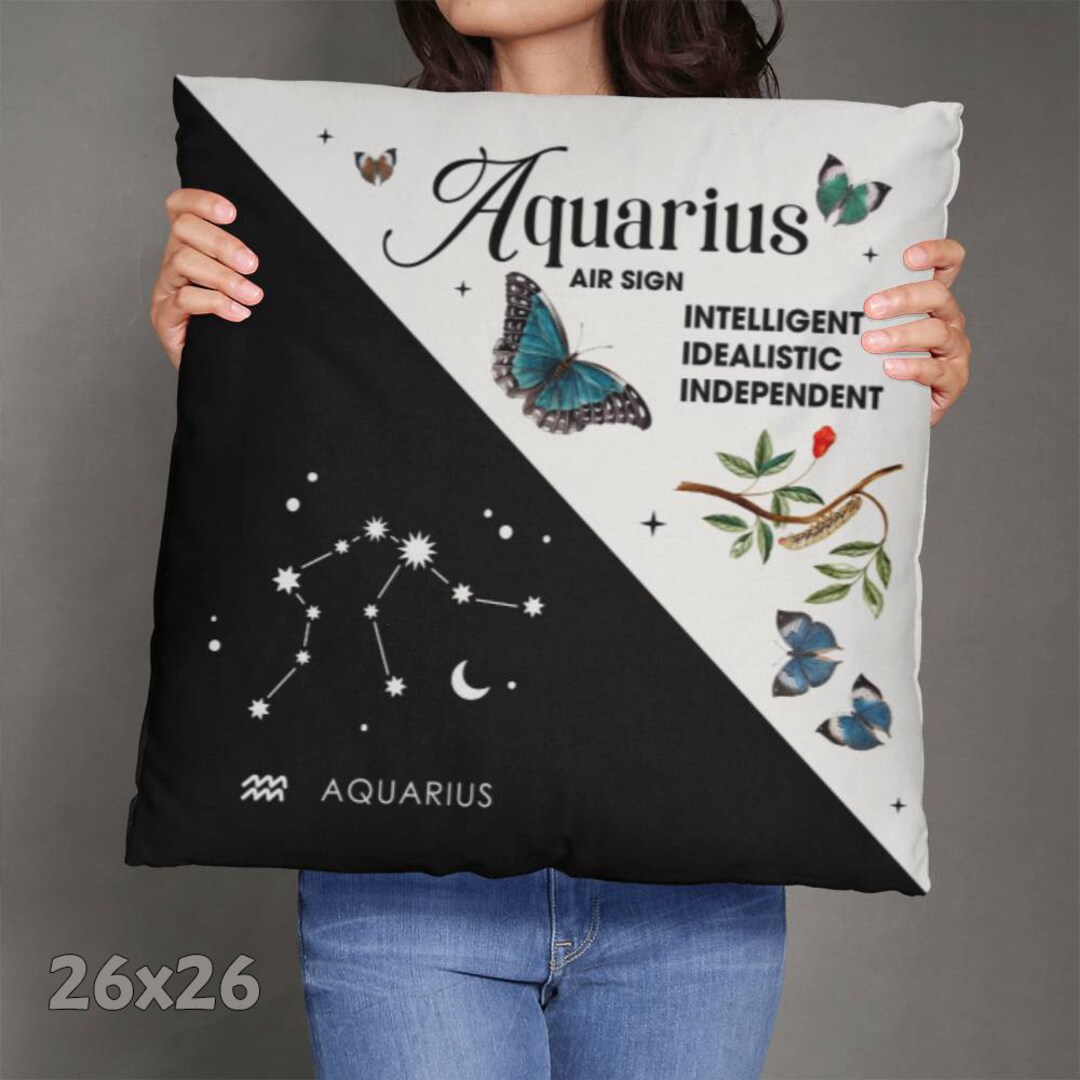 Aquarius Birthday Gift, Aquarius Zodiac, Horoscope Birthday Gift ...