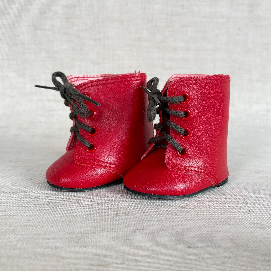 Kirsten's Red Boots 1990's Vintage AG Pleasant Company | Kirsten Boots ...