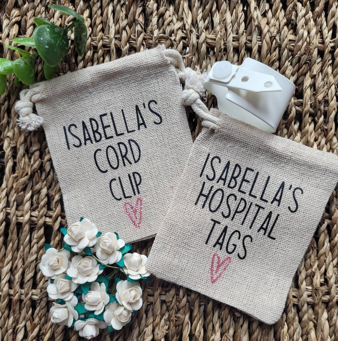 Baby Keepsake Bag, Hospital Tag Keepsake, Hospital Tag, Baby Tag, Baby ...