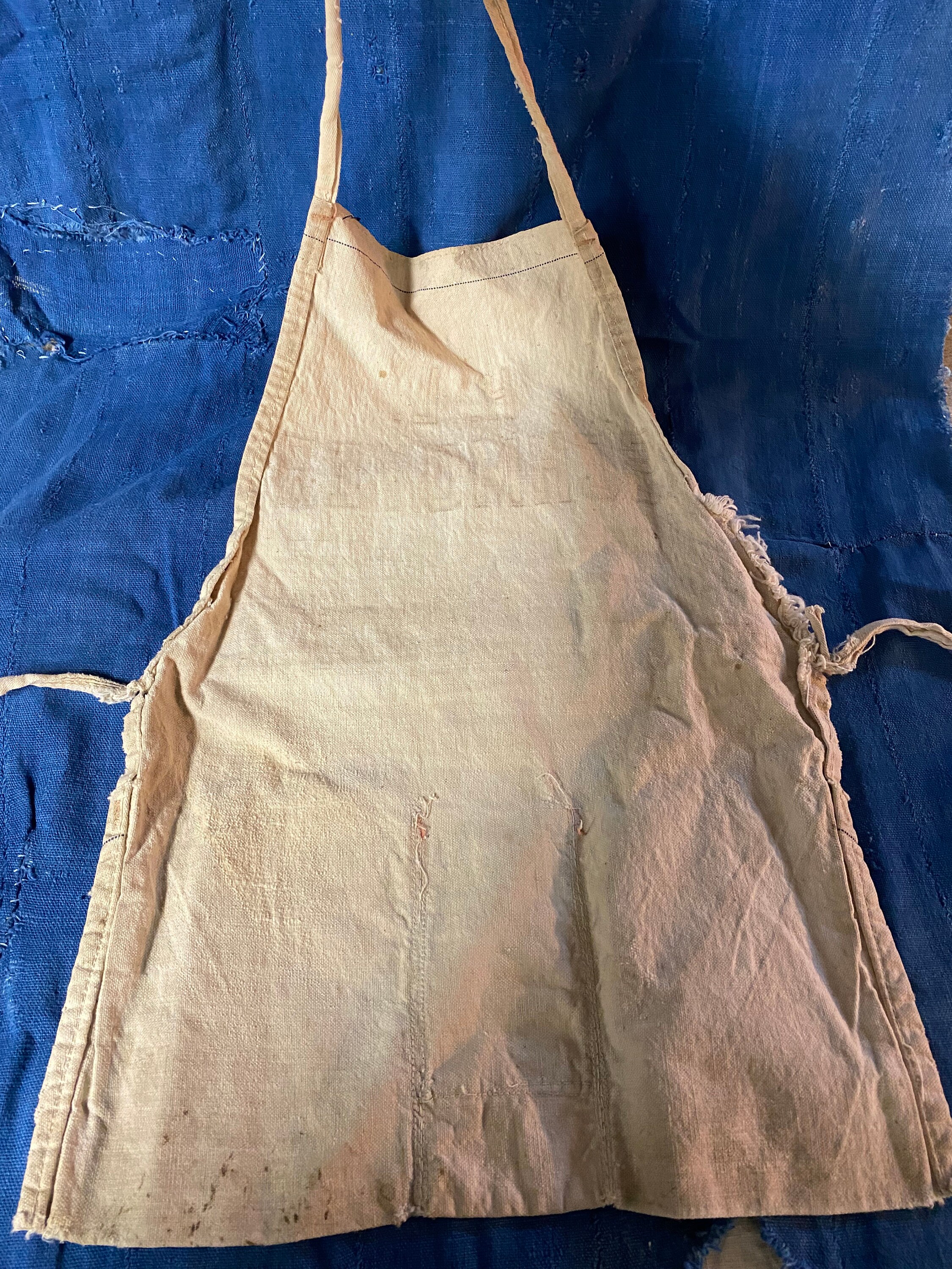 Antique Apron Shopkeepers Apron H.L Schmoyer Coal Lumber - Etsy