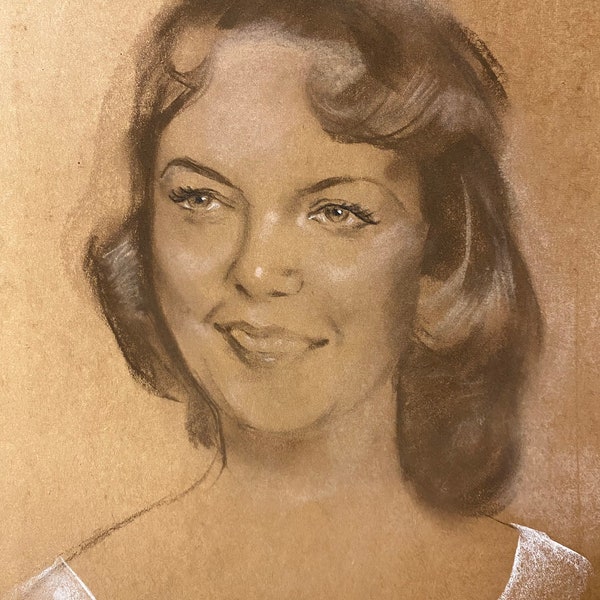 Pastel Portrait - Etsy