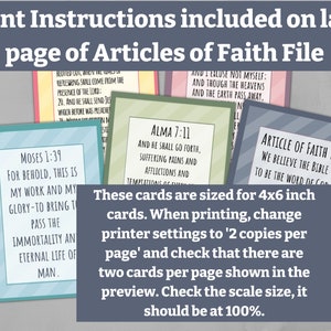 LDS Doctrinal Mastery Scripture Cards, Seminary Resource (digital ...
