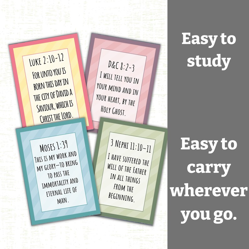 LDS Doctrinal Mastery Key Phrases, Church of Jesus Christ of Latter Day ...