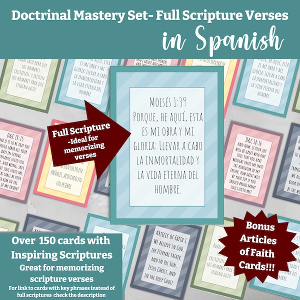 Lds Scriptures Spanish - Etsy