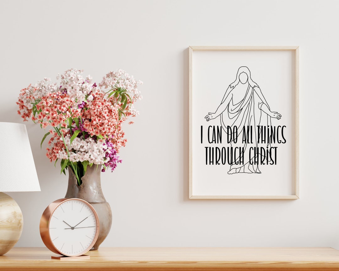Jesus Christ Wall Print Digital Download, Relief Society Display ...