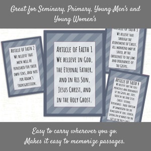 LDS Doctrinal Mastery Key Phrases, Church of Jesus Christ of Latter Day ...