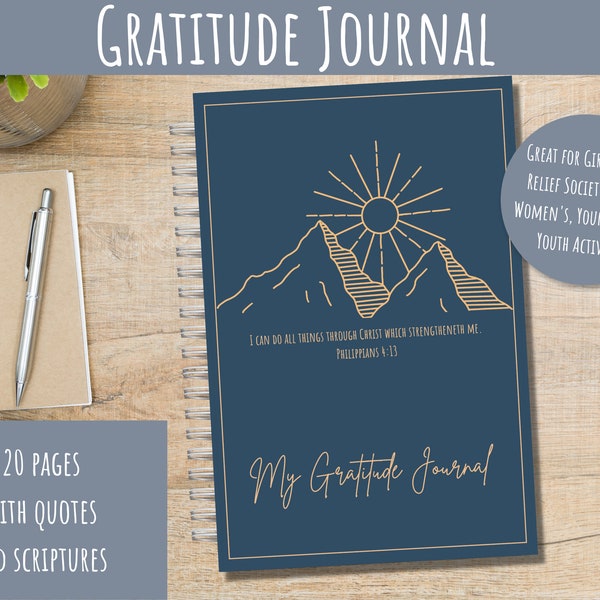 Gratitude Journal - Etsy