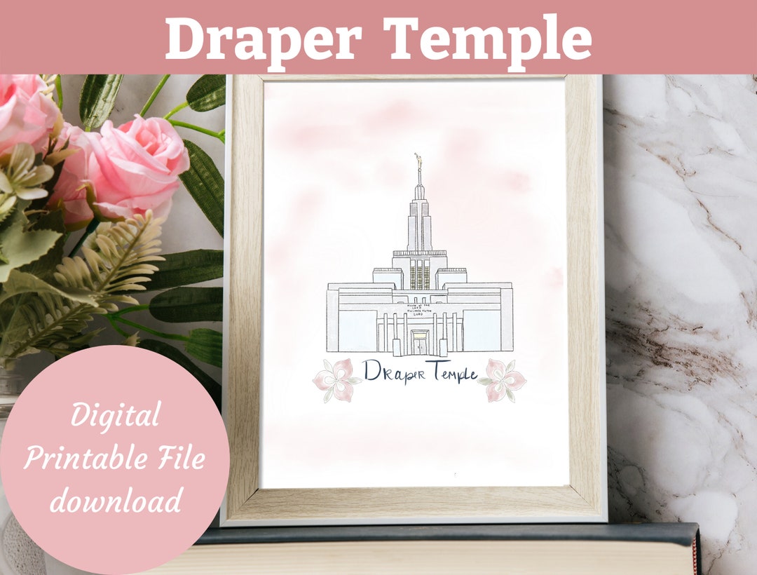 Draper Temple, Wall Art, Lds Wall Art, Lds Faith, Lds Home, Ministering ...