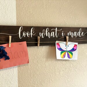 Children's Art Sign Kids Art Kids Name Sign Child - Etsy