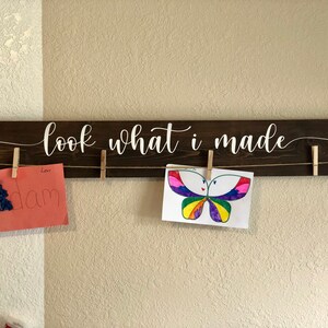 Children's Art Sign Kids Art Kids Name Sign Child - Etsy