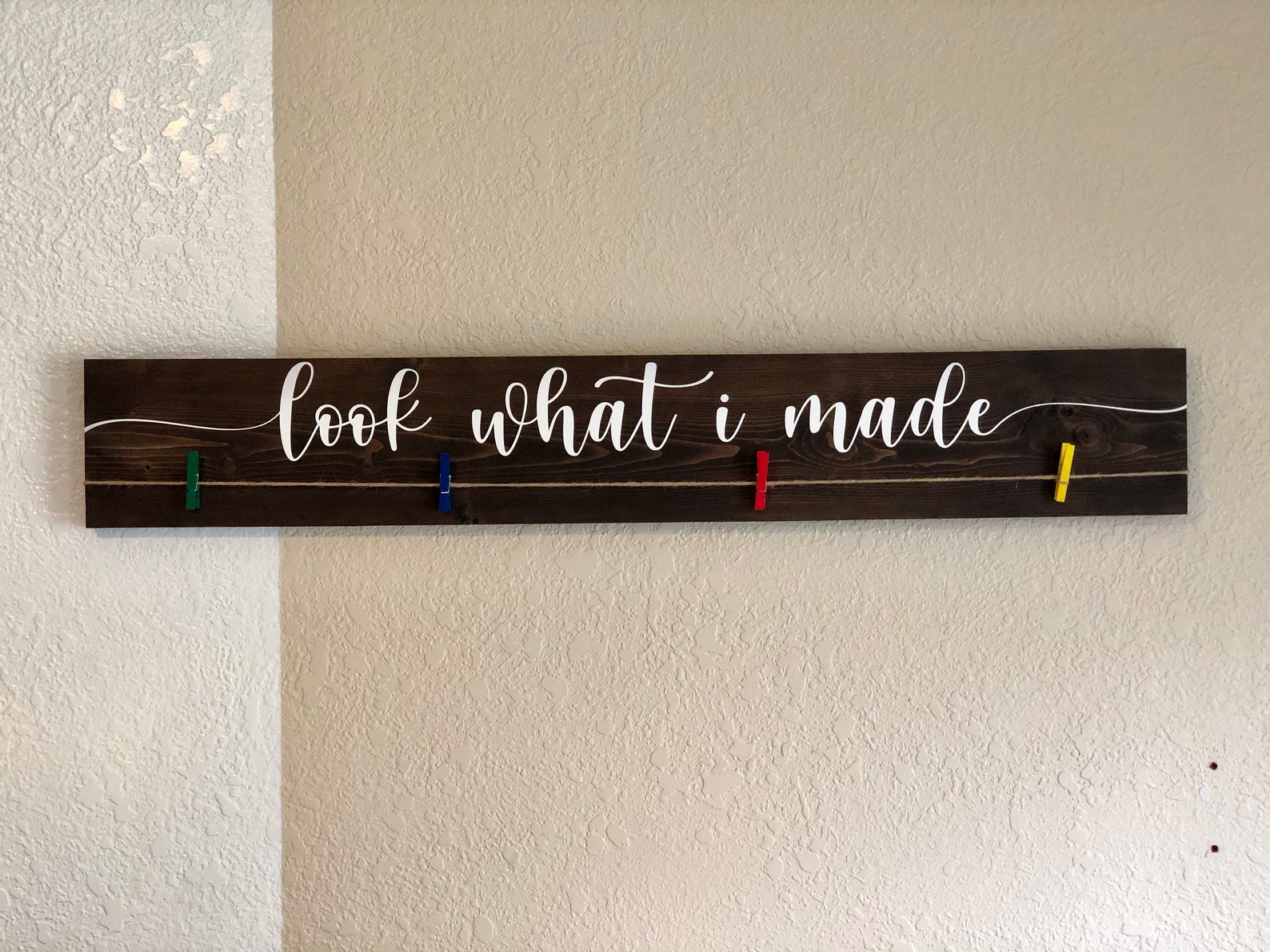 Children's Art Sign Kids Art Kids Name Sign Child | Etsy