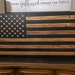 Charcoal American Flag, Rustic American Flag, Stained American Flag ...