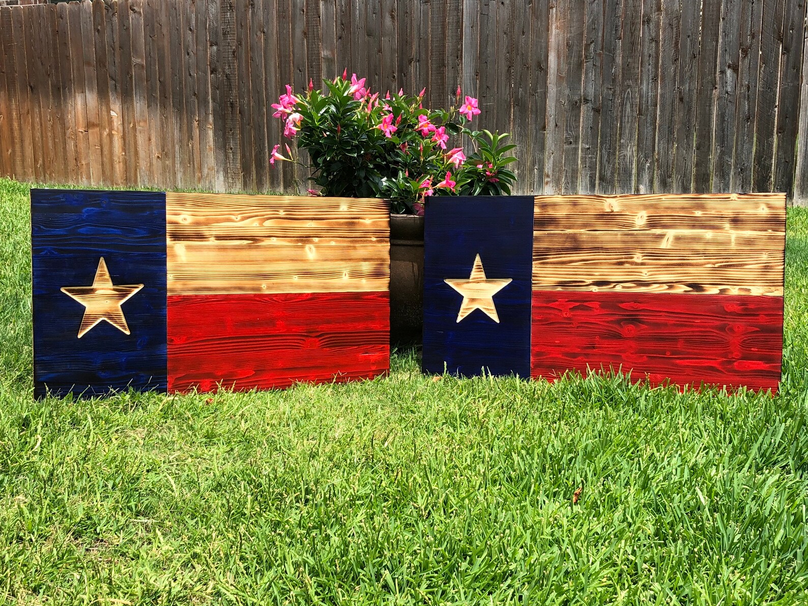 Rustic Texas Flag Stained Wooden Texas Flag Wooden Texas | Etsy