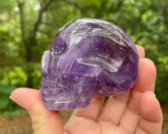 Amethyst Skull - Etsy