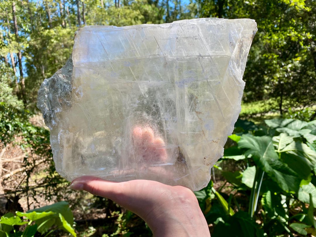 Gorgeous Selenite Crystal Slab. Extra Large Selenite Slab. - Etsy
