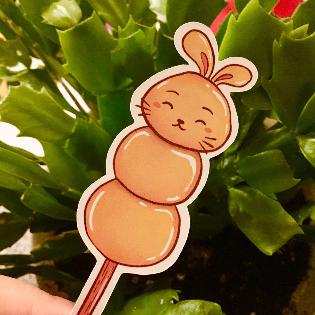 Cute Rabbit Bunny Dango Sticker / Laptop Sticker - Etsy