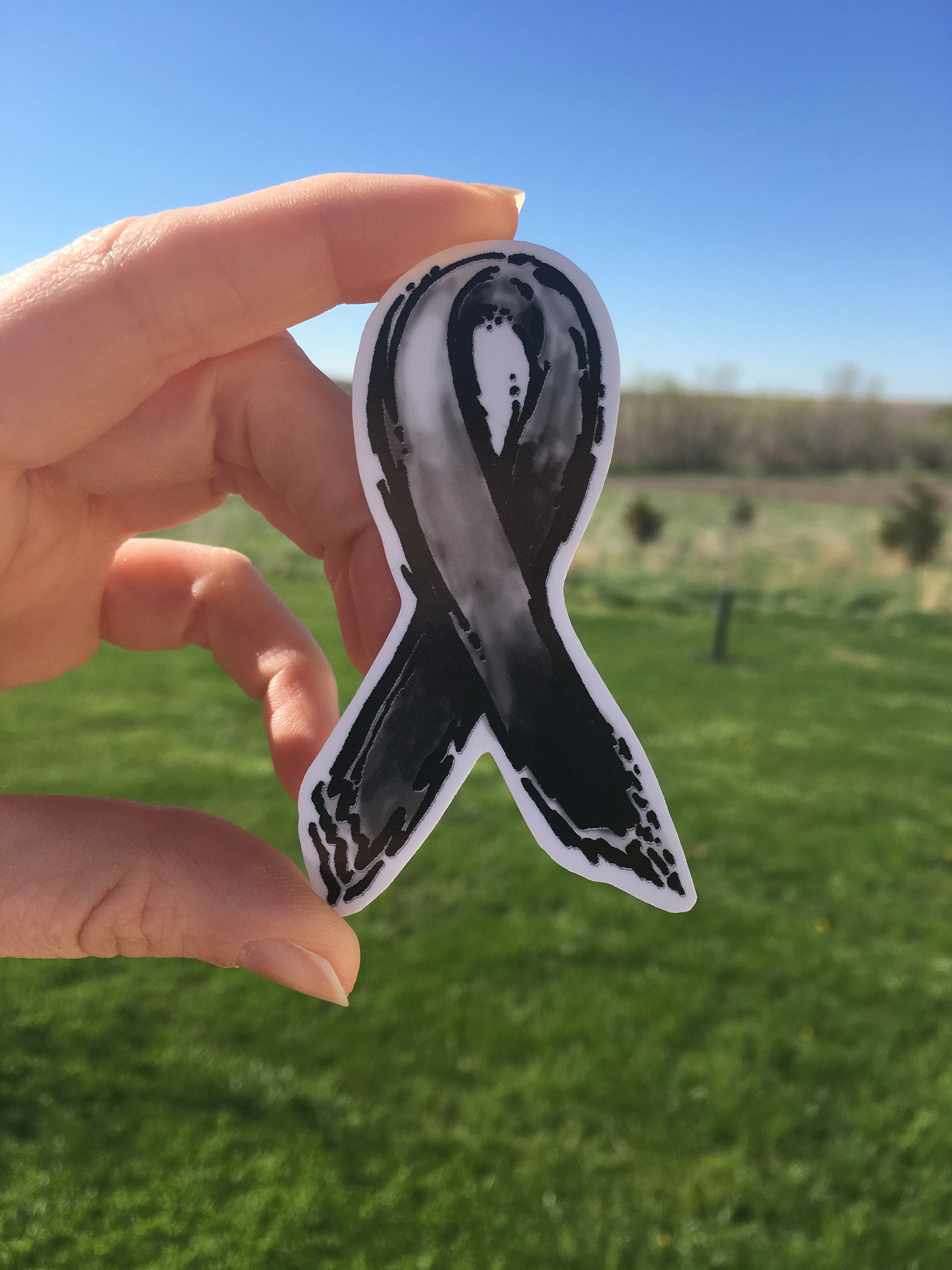 Melanoma Awareness Vinyl Sticker / Laptop Decal / Water-bottle - Etsy