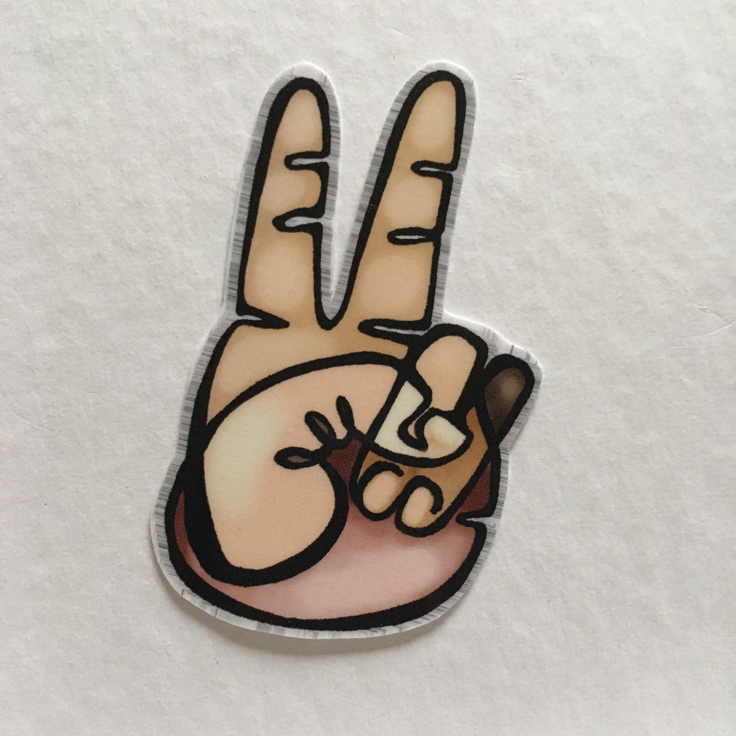 Peace Sign Vinyl Sticker / Laptop Decal / Phone Decal / Water | Etsy