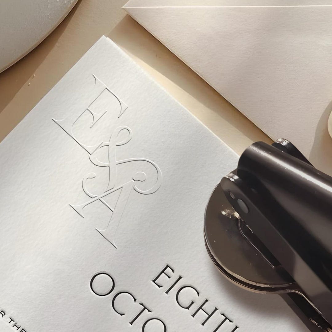 Custom Book Embosser Personalized Embosser - Embosser With Couple ...