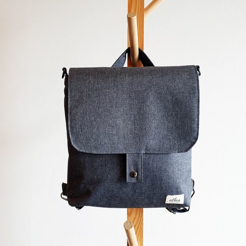 Leather Patch for Backpack Diamond Leather Sewn Square Patch - Etsy