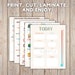 Day of the Week, Weather, and Season Chart Homeschool Digital Download ...