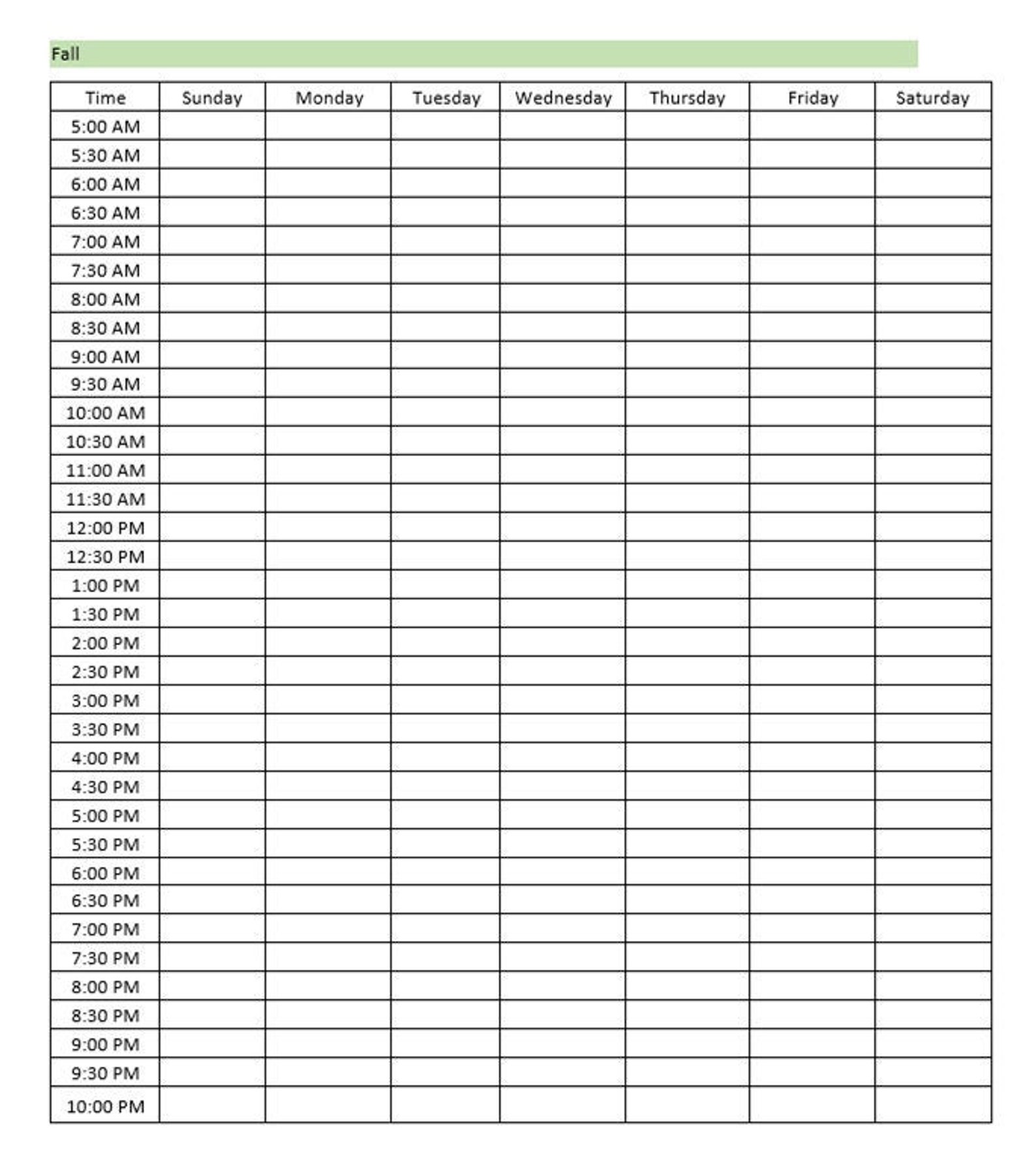 Home School Planner Daily Routine Schedule Fill in for Week per ...