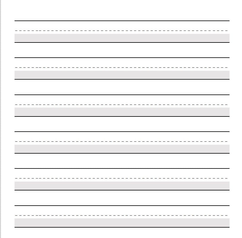 Lined Handwriting Paper 4 Different Kinds Microsoft PDF - Etsy