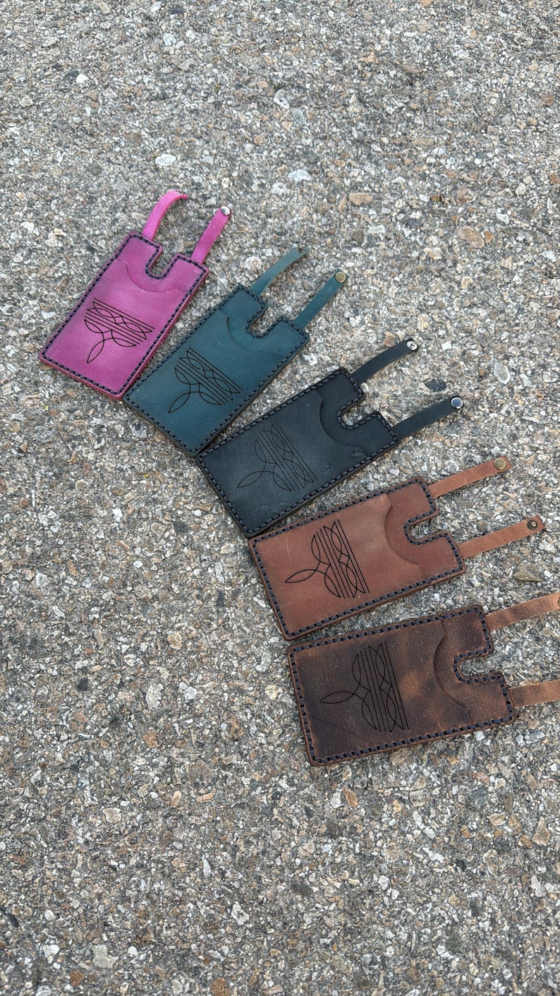 Leather Boot Wallet Secure Storage Solution Concert Rodeo Gift for ...