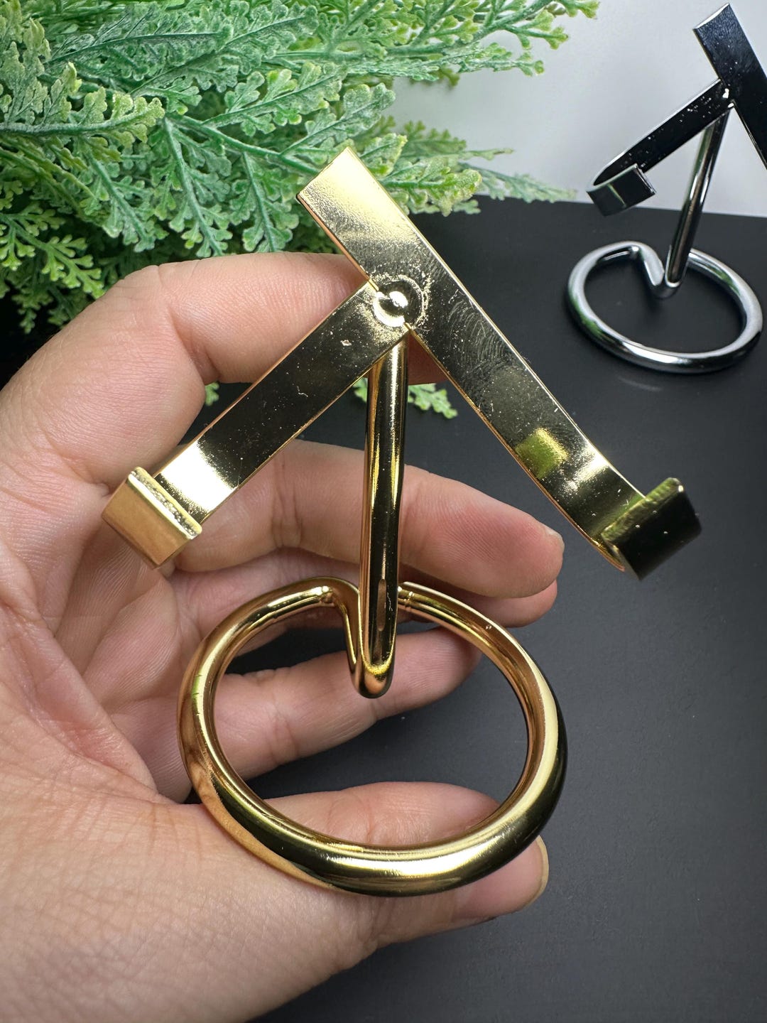 Metal Mineral Specimen Holder,metal Specimen Stand, Crystal Heart ...