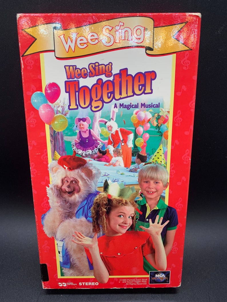 Vintage Wee Sing VHS Tapes Sillyville Big Rock Candy - Etsy
