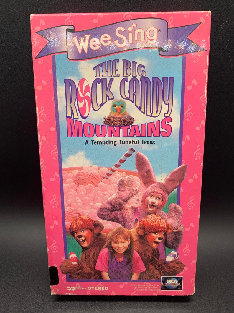 Vintage Wee Sing VHS Tapes Sillyville Big Rock Candy - Etsy