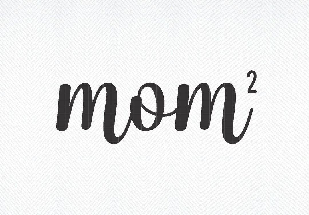 Mom Squared Svg, Mom Squared Png, Mom of Two Svg, Mom Life Svg, Funny ...