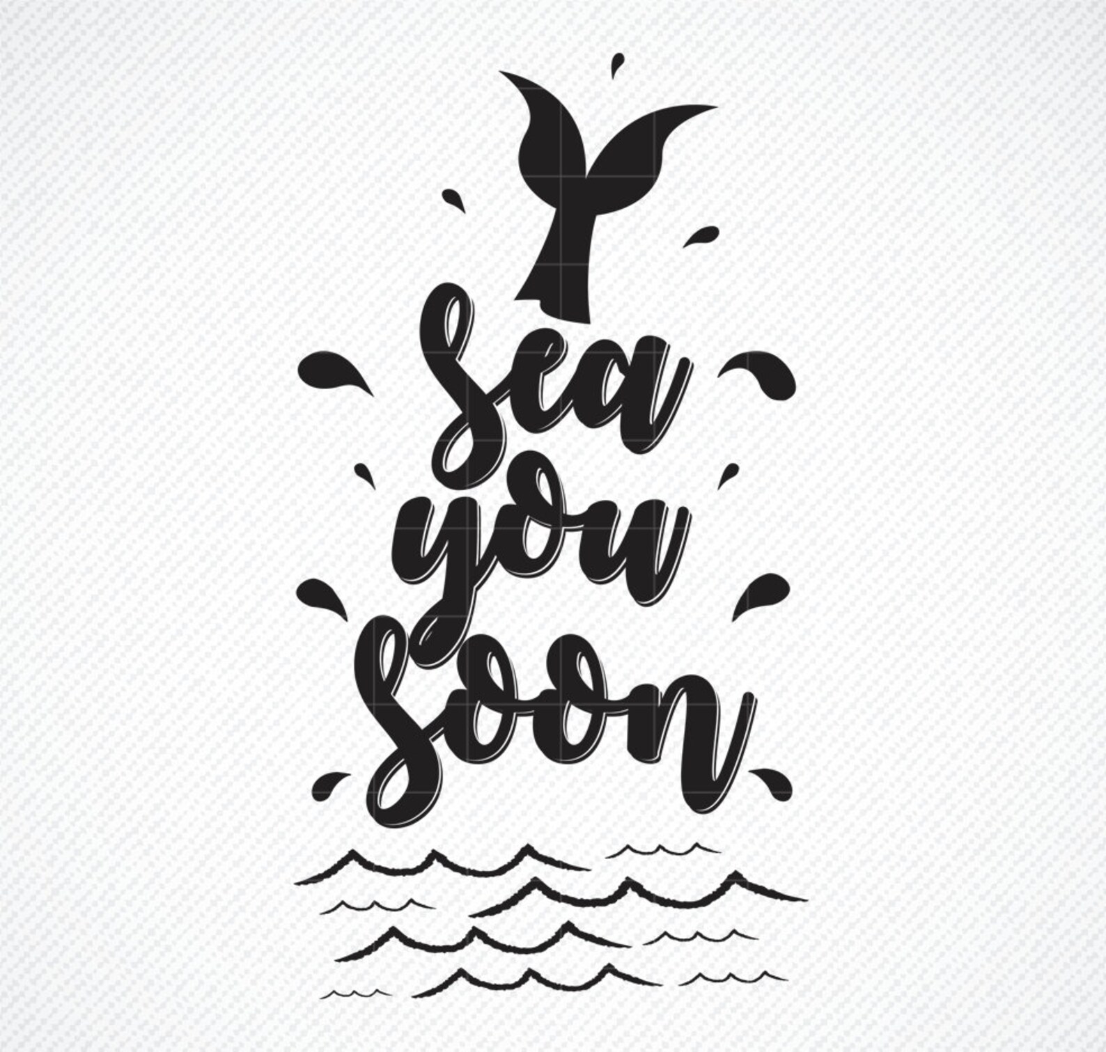SEA YOU Soon SVG Sea You Later Sayings Svg Sea You at the - Etsy