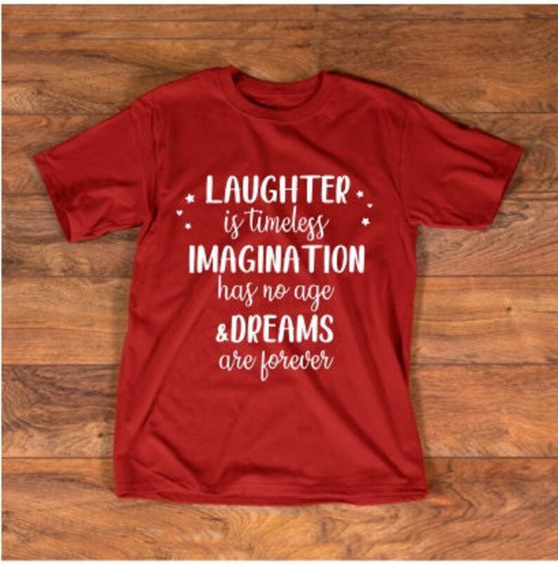 Laughter is Timeless Svg Positive SVG Vector File Svg - Etsy Australia