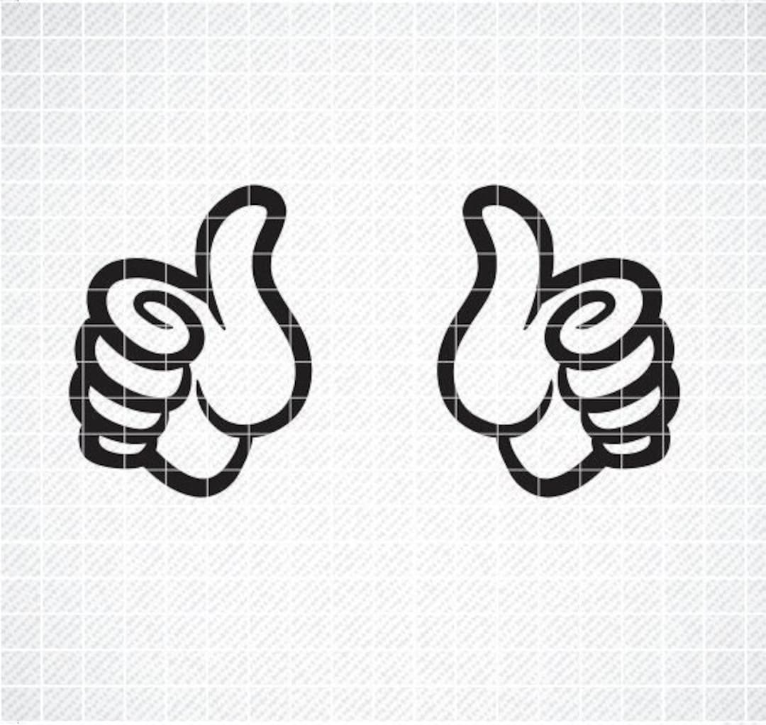 Thumbs up SVG, Thumbs Vector, Thumbs up Clipart, Thumbs Cricut, Thumbs ...