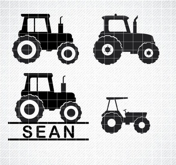 Tractors SVG DXF PNG Tractor Vector Cricut Farm Svg Farm | Etsy