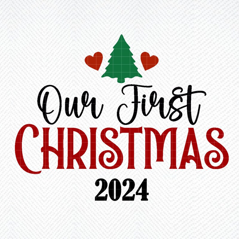 Our First Christmas Svg - Etsy