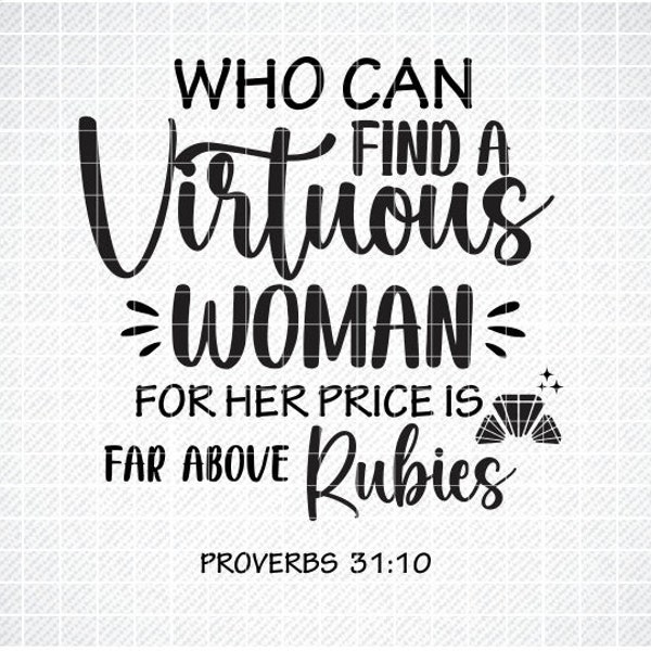 A Virtuous Woman - Etsy