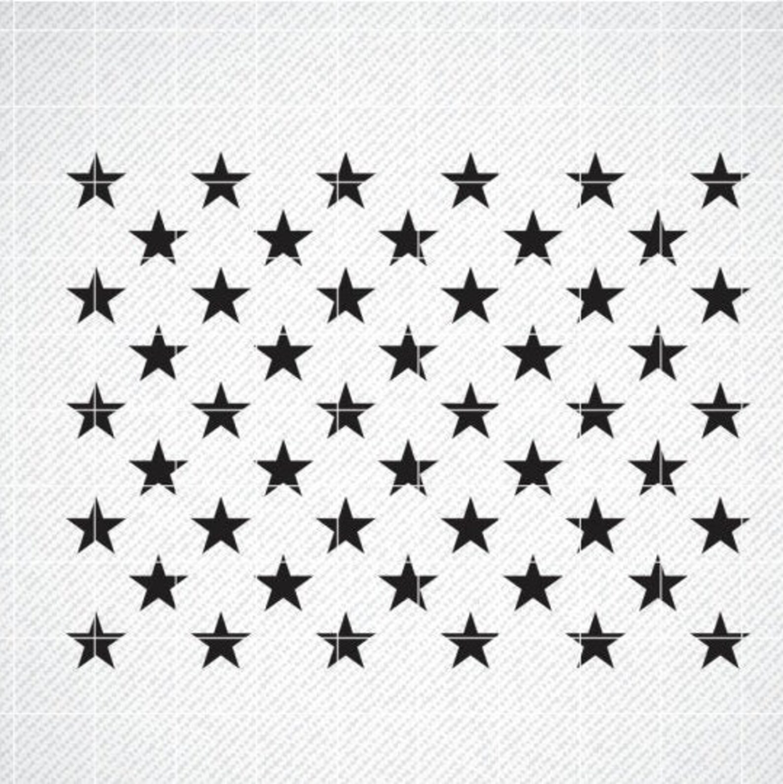 50 Stars SVG, 50 Stars of United States SVG, PNG, Eps, Dxf, Jpg Digital ...