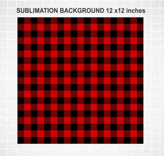 Buffalo Plaid Background SUBLIMATION PNG Buffalo Plaid | Etsy