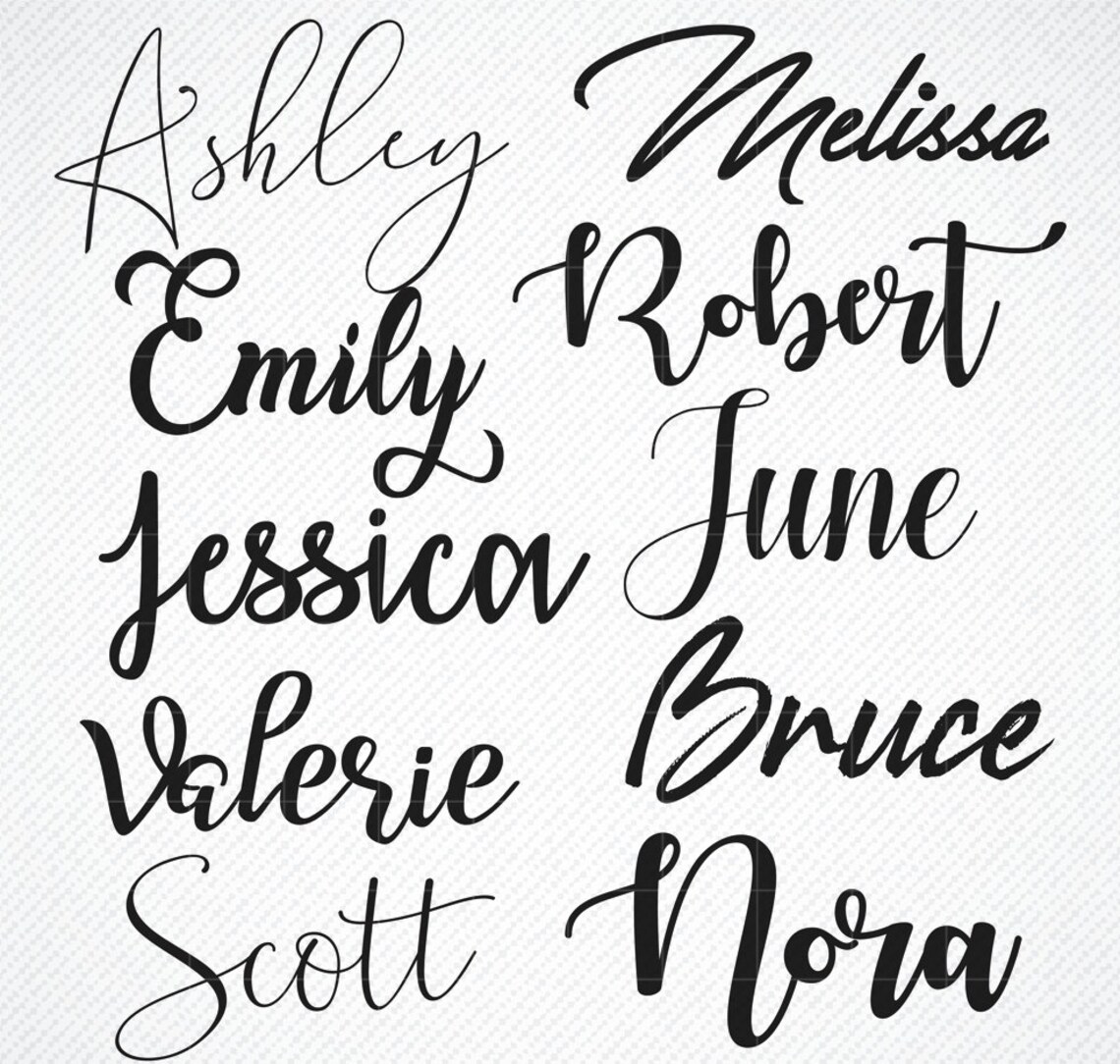 Custom Name SVG, Custom Text SVG, Personalized Text SVG, Custom Family ...