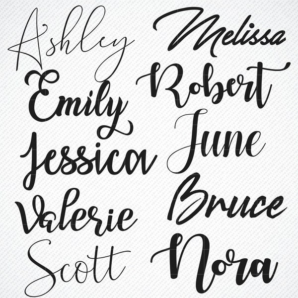 Family Name Svg - Etsy