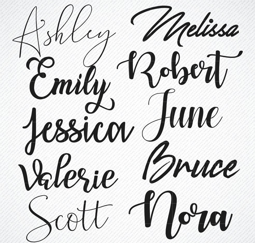 Custom Name SVG, Custom Text SVG, Personalized Text SVG, Custom Family ...