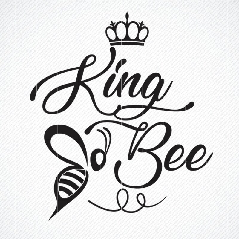 King Bee Svg - Etsy