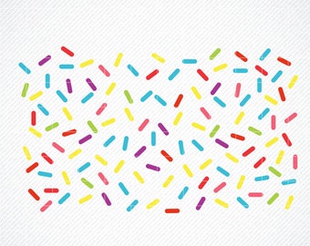 Sprinkle Svg, Bakery Svg, Sprinkle Donut Svg, Donut Svg, Confetti Svg ...