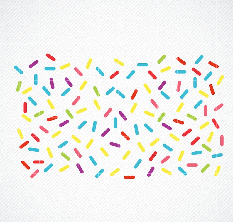 Sprinkle Svg Bakery Svg Sprinkle Donut Svg Donut Svg - Etsy Canada