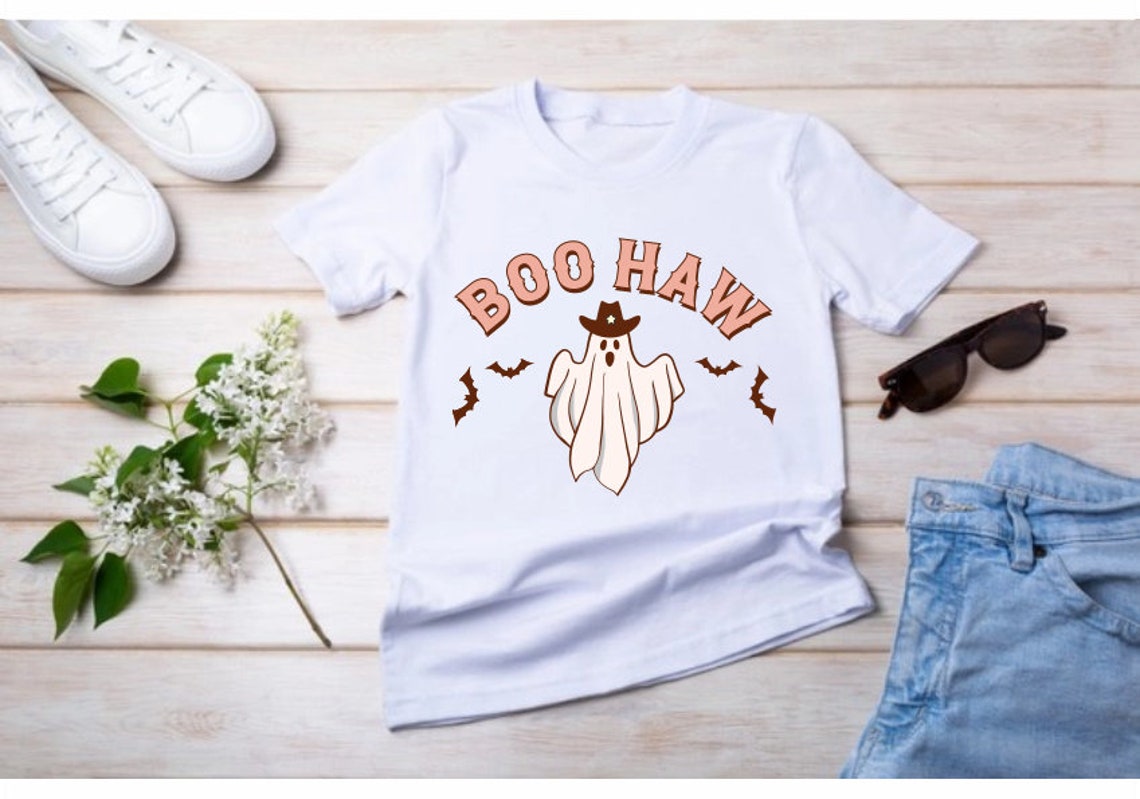 Western Ghost Svg Boo Haw Svg Stay Spooky Svg Country - Etsy