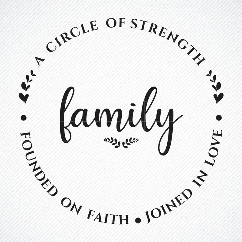 Faith Family Svg - Etsy